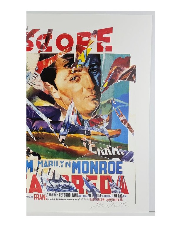 Mimmo Rotella - The Magnificent Prey, Cinemascope