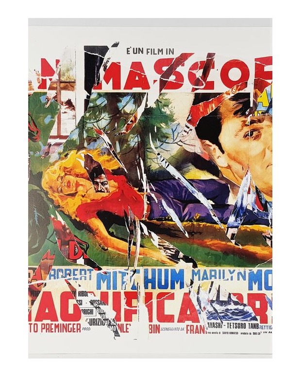 Mimmo Rotella - The Magnificent Prey, Cinemascope